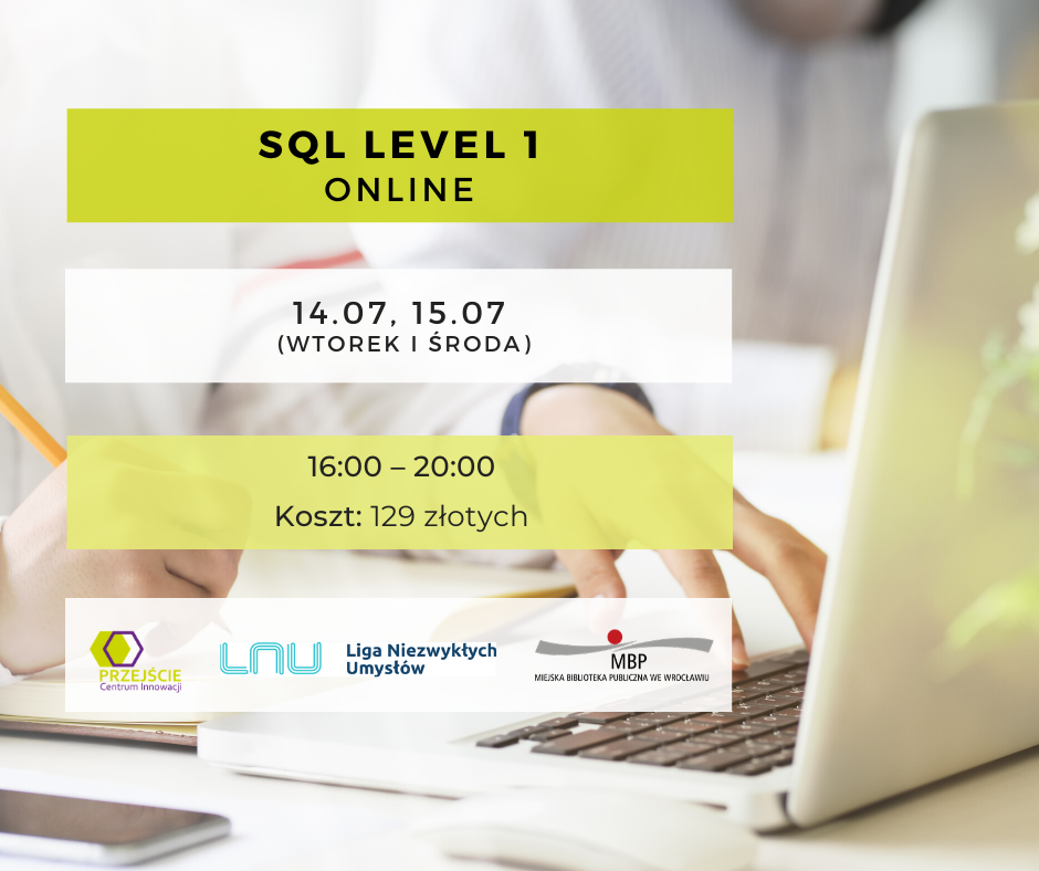 Szkolenie online SQL - level 1 | visitWroclaw.eu