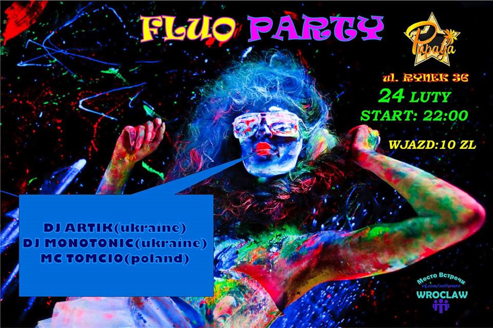Fluo Party | visitWroclaw.eu